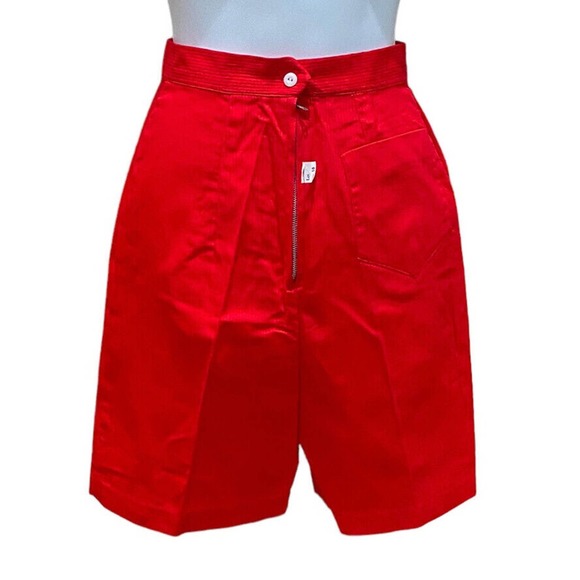 Liz Claiborne | Shorts | Vintage Red High Waisted Shorts | Poshmark